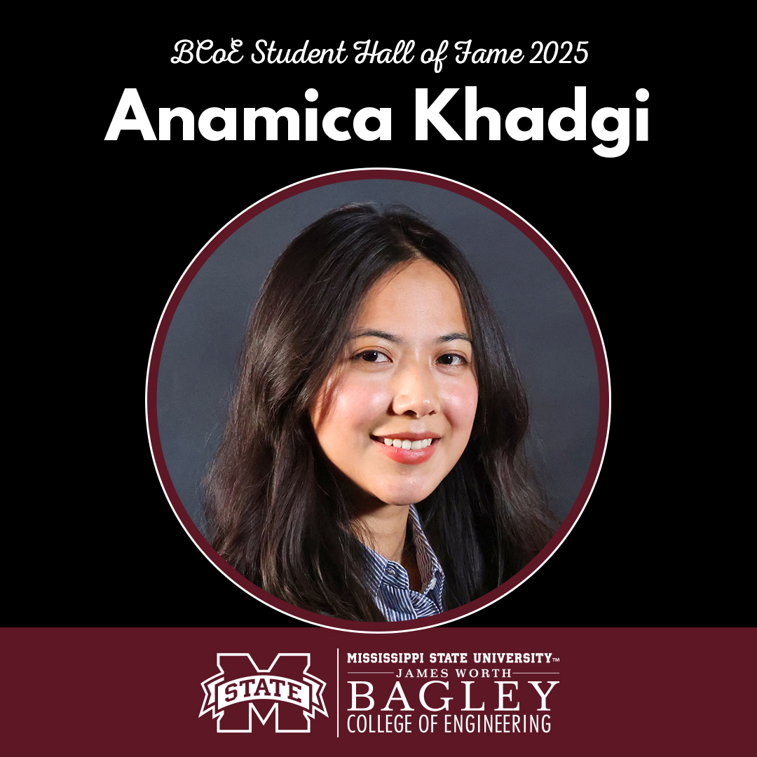 BCoE Student Hall of Fame 2025: Anamica Khadgi | Bagley College of Engineering