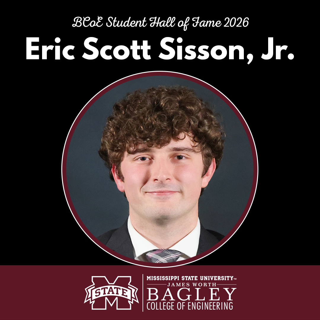 BCoE Student Hall of Fame 2026: Eric Scott Sisson Jr. | Bagley College ...